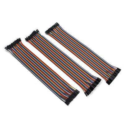 Dupont Cable Jumper Wire 10CM 20CM 30CM 40Pin Male to Male +