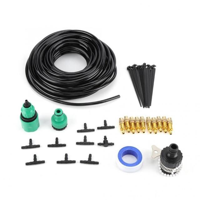 15 Meter Water Irrigation Set Micro Spray Watering Auto Syst_虎窝淘