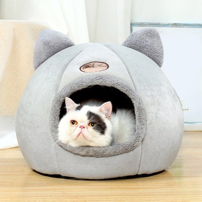 Winter Warm Sleeping Bag Puppy Cute Dog Cat Beds Foldable Ke
