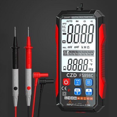 Digital Multimeter Automatic Shutdown Smart Frequency Temper