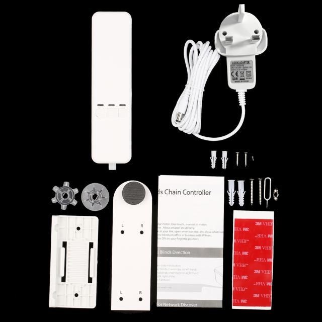 WiFi TUYA Motorized Chain Roller Blinds Shade Shutter Drive_虎窝淘