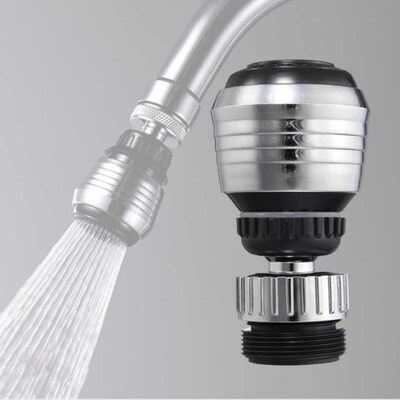360 Degree Rotate Water Saving Tap Faucet Adapter Diffuser S
