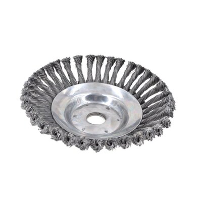 150mm Steel Wire Trimmer Head Grass Brush Cutter Dust Remova