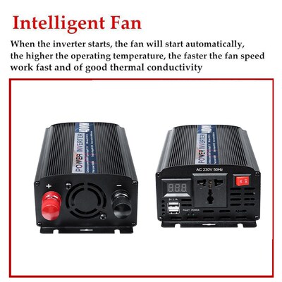 Inverter Dual USB 12000W /10000W DC 12V to AC 220V Car Power