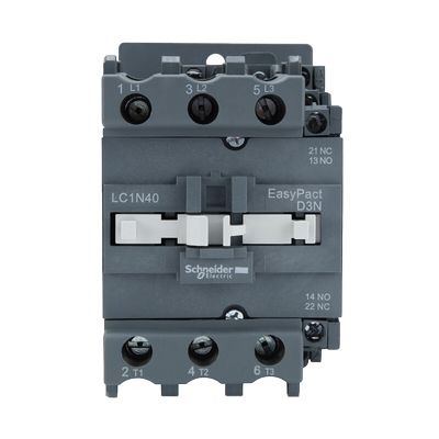 施耐德LC1N40交流接触器1开1闭