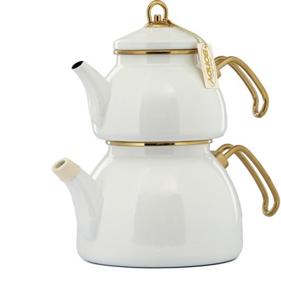 Bondy Pleasure Ala Enamel Teapot  turkish tea  WATER HEATE