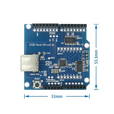 USB Host Shield 2.0 for Arduino UNO MEGA ADK Compatible for