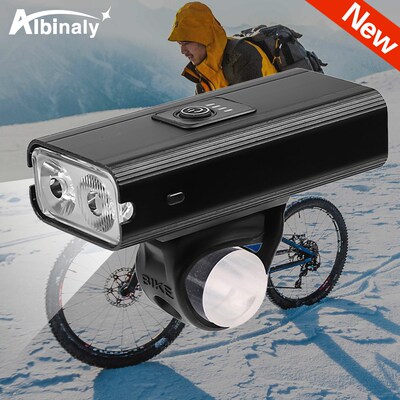 Waterproof Bicycle Light Super Bright T6 LED Bike Lamp USB R