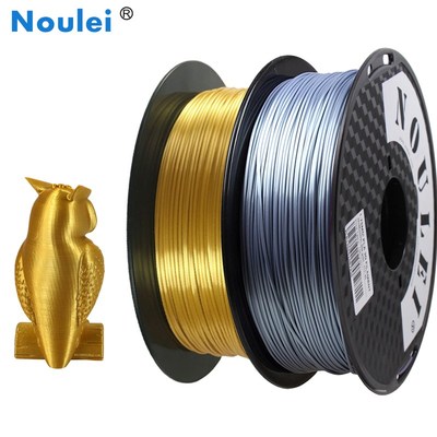 Noulei Silk Like 3D Printer Filament 1kg Silky PLA Copper G