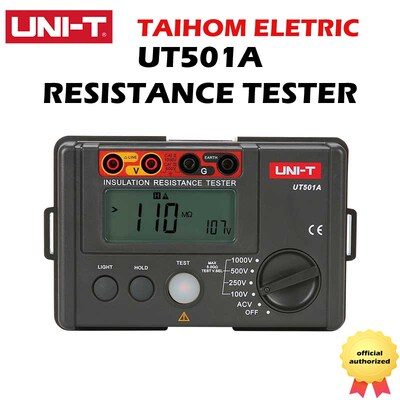 NI-T T501A Insulation Resistance Tester Meter  Megger Earth