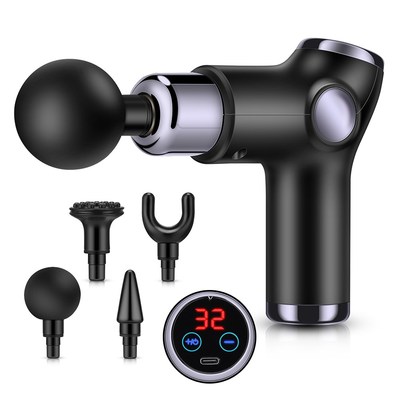 Massage Gun Mini Pocket Massager Deep Muscle Vibration Relie