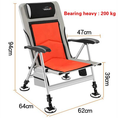 Fishing Chair Beach Chair Strong Load-Bearing Chair Outdoor