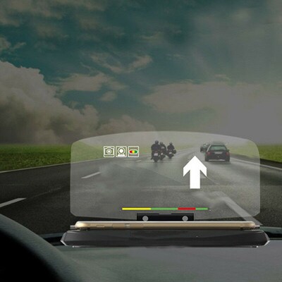 Car speed HUD Head Universal Up Display Projector Phone Navi