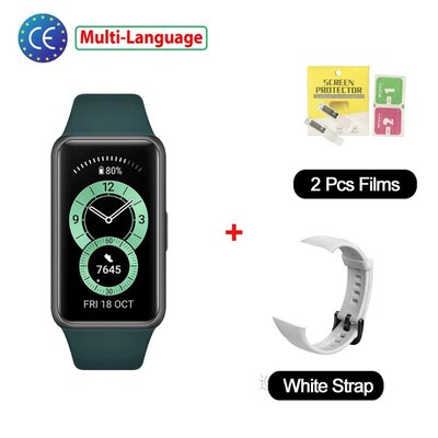 Band 6 Smartband Blood Oxygen 1.47'' AMOLED Screen Heart Rat
