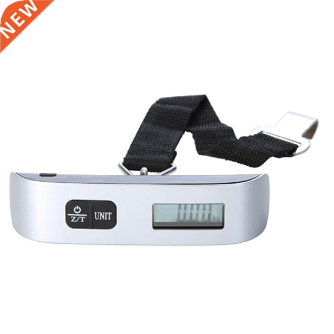 Hand Held 50kg/110lb Hook Belt Scale LCD Scale For Travel Su_虎窝淘