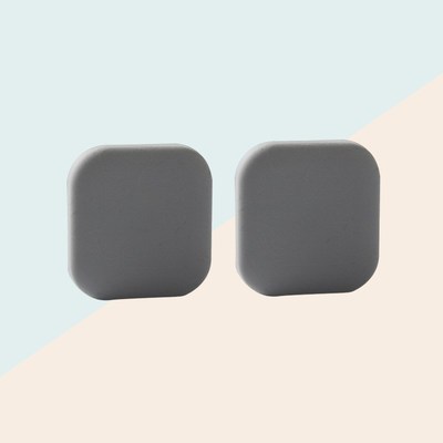 Door Stopper Anticollision Nonhole Silicone Pad for Bathroom