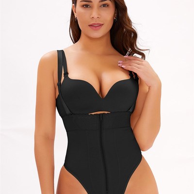 Big Size Womens High Waist TBack Bodyshaper D067B TOPMELON i