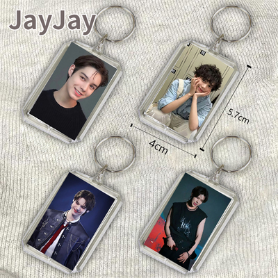 sm新男团JayJay亚克力钥匙扣自制笔袋书包挂件钥匙扣行李箱挂牌