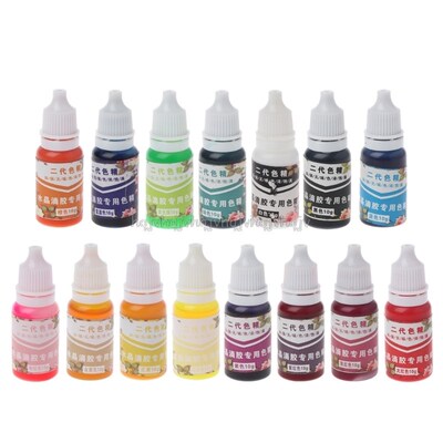 10ML Epoxy Resin Pigment UV Resin Coloring Dye Colorant Resi
