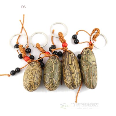 One Thousand Bodhi Keychain Car Key Fob Natural Keychain JET