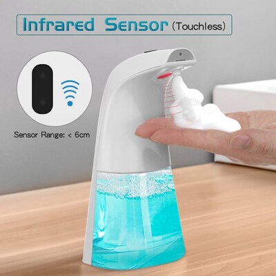 Automatic Infrared Sensor Soap Dispenser 250ml Auto Inductio