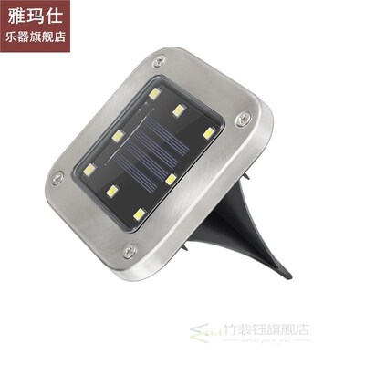 LED Solar Buried Light Stainless Steel Solar Buried Ground O