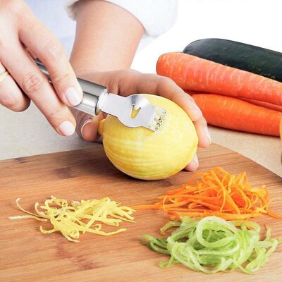 Lemon Peeler Stainless Steel Lemon Zester Grater Lime Orange