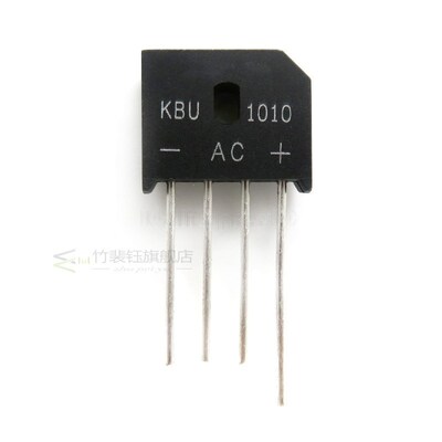 5pcs/lot KBU1010 KBU-1010 10A 1000V ZIP-4 In Stock