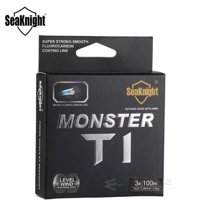 2019 New Arrival MONSTER T1 100M Fluorocarbon Fishing Line 1