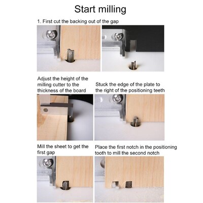 Woodworking Dovetail Jig Mini Template Tenon Mortise Gauge M