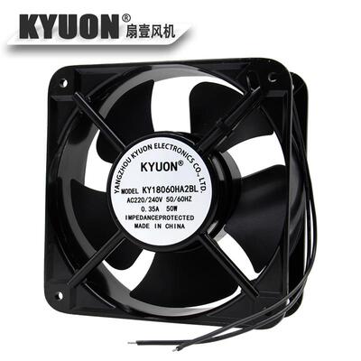 新款KY18060 220V 380V 18厘米 交流轴流风机机箱机柜加湿器包邮