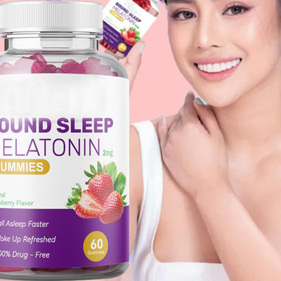 Glow Melatonin Gummies Sound Sleep For Sleep Deeper现货