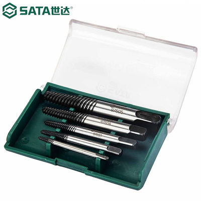 世达（SATA）09704/09704A5件细牙断丝取出器组套09704