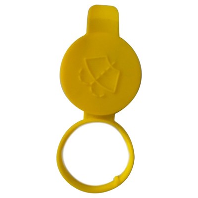 Car Windshield Washer Bottle Yellow Nozzle Cap Cover/ Reserv