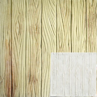 Wood Panel Mould Fondant Cake Decorating Tools Silicone Mold