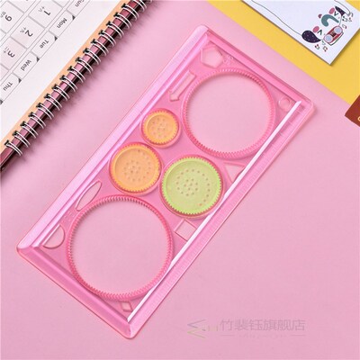 Multi-function Painting Puzzle Spirograph Geometric Ruler Dr