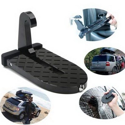 1pcs Folding Car Door Step Latch Hook Step Mini Foot Pedal L