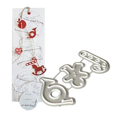 Snowman Cane Metal Cutting Dies Stencil Scrapbooking DIY Alb