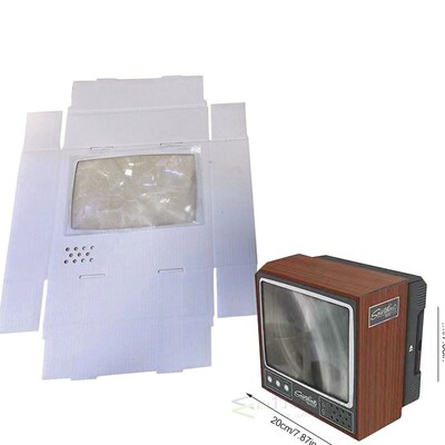 2020 Retro TV Phone Screen Video DIY Enlarger Amplifier Magn