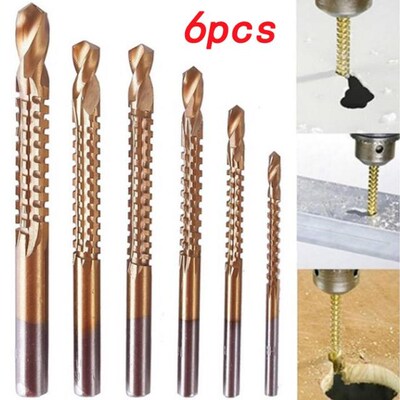 Wood cutting electric drill set drilling bit sawtooth drilli
