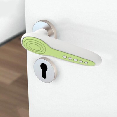 Home Door Handle Knob Silicone doorknob Safety Cover Guard P