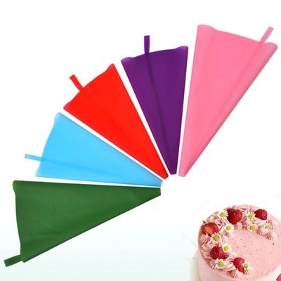 Fashion Reusable Silicone Pastry Bag Piping Cake Decorating