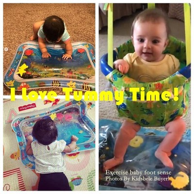 Baby Water Play Mat Tummy Time   Newborns Playmat PVC Toddle