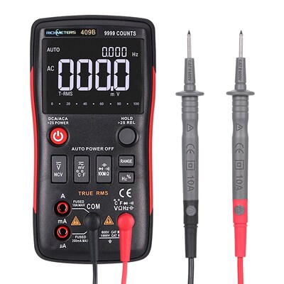 Digital Multimeter RM102 101 RICHMETERS 409B Multimetro DC A