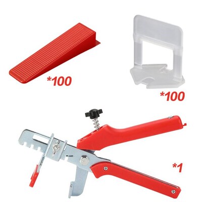 201Pcs Tile Leveling System 1.0//2.0/3.0mm 100pcs Leveler Sp