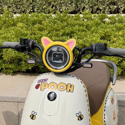 浦朗胜适用九号q85c装饰耳朵头盔可爱女通用9号q80c/q30c配饰大全