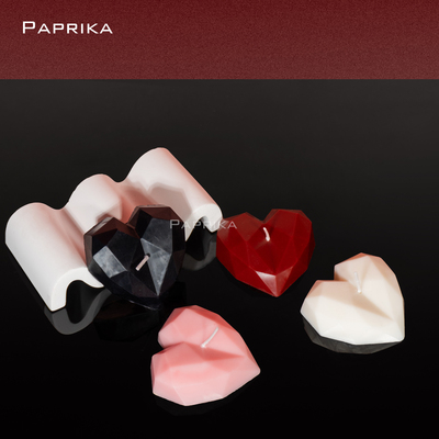 PAPRIKA*40度几何爱心低温蜡烛新手不烫伤情侣cosplay香熏道具