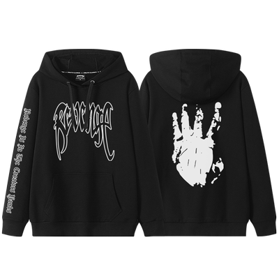 末威休闲潮牌连帽卫衣