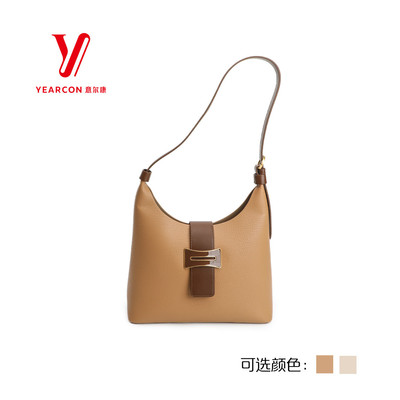 意尔康高级感大容量包包女新款托特包百搭早八通勤包单肩S1Y28060