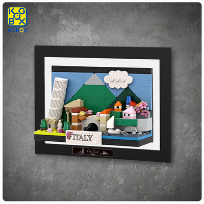 KGBOX模型手办明信片展示盒